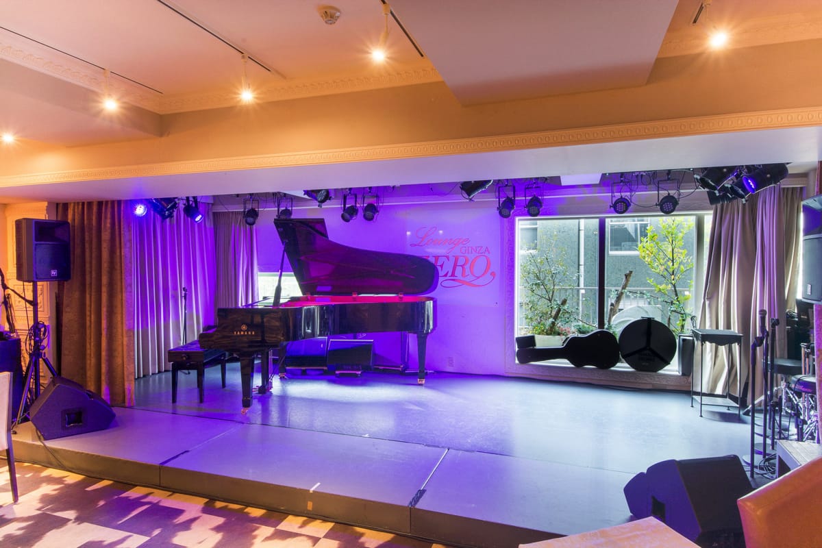 東京・銀座・新橋で貸切、バンド演奏ができる人気のレストラン| GINZA Lounge ZERO【ギンザ ラウンジ ゼロ】